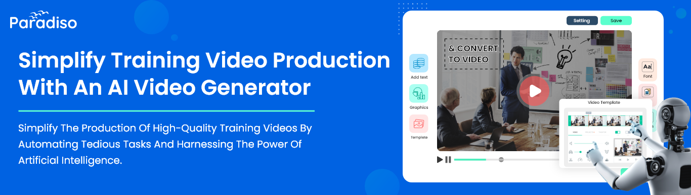Simplify AI Training video creation with ai video generators
