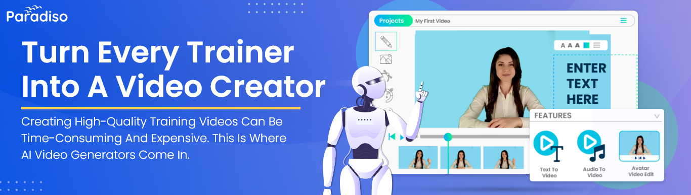 Create AI videos for trainers with Ease with the AI video generator
