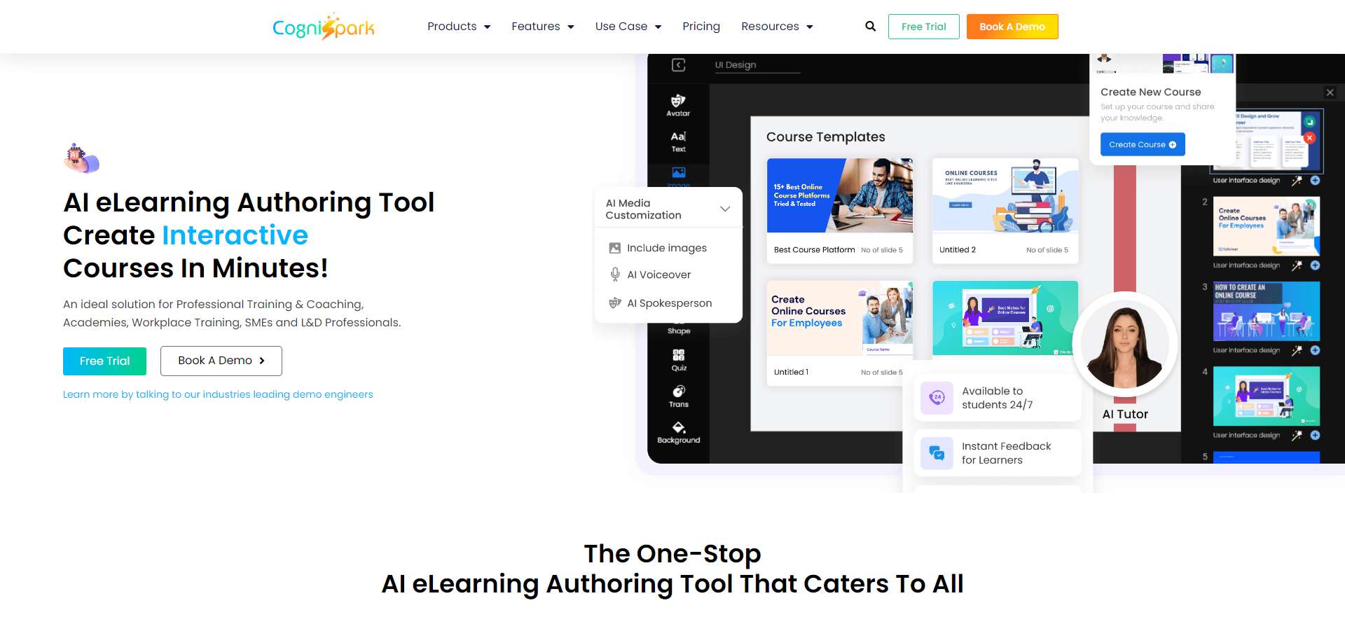 Top 10 Ai eLearning Authoring tools of 2025