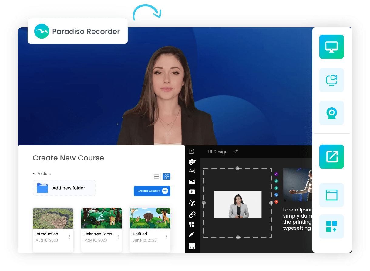 Create engaging and Interactive courses with ai in education