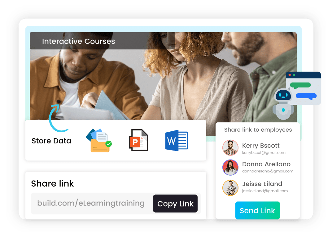 Enhance workplace learning with AI in corporate training.