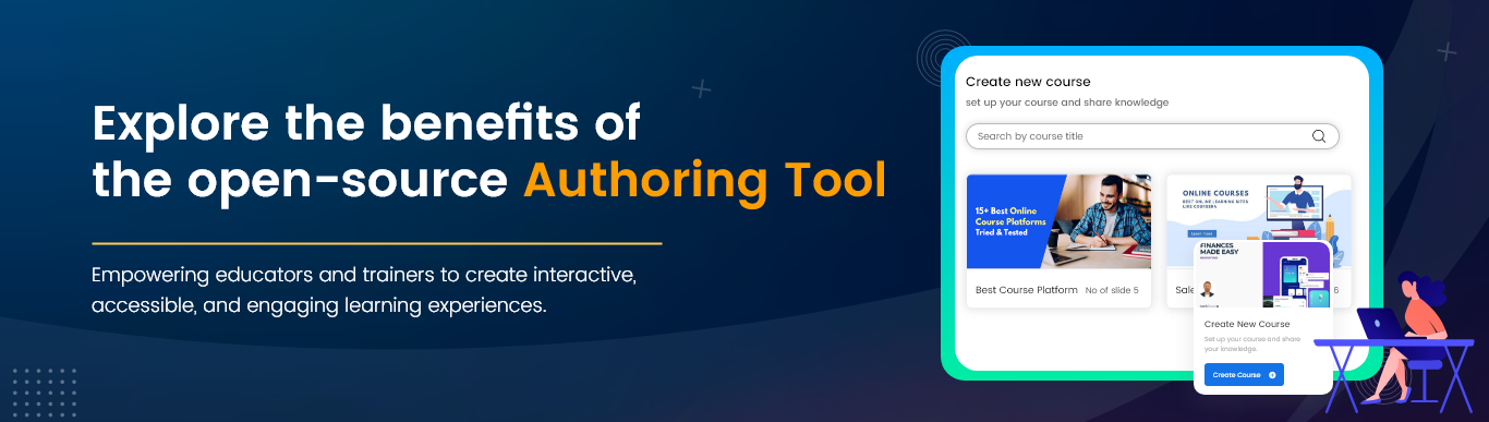 open source eLearning authoring tools | CogniSpark AI open source eLearning authoring tools | CogniSpark AI